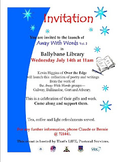 Over The Edge: Launch of 'Away With Words' Volume 2 @ Ballybane Library